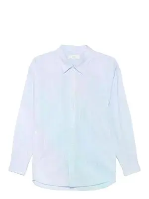 DUNST Striped Shirt - Blue