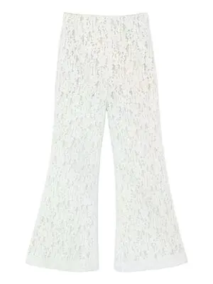 TWINSET Lace Trousers - Green