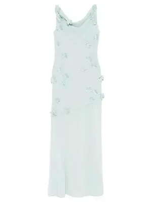 ROTATE BY BIRGER CHRISTENSEN Waterfall Maxi Dress - Blue