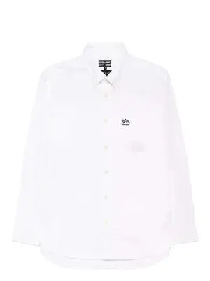 Izzue Logo-embroidered Shirt - White