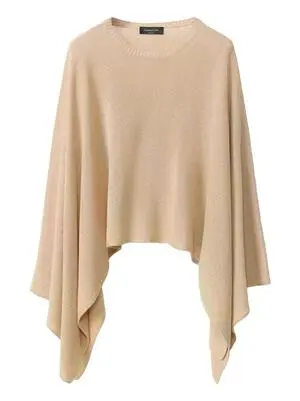Fabiana Filippi Fine-knit Cape - Neutrals