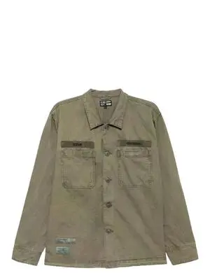 Izzue Logo-embroidered Shirt - Green