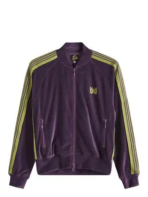 Needles Rib Collar Track Jacket - Purple