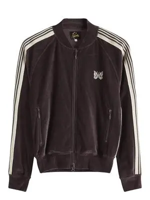Needles Rib Collar Track Jacket - Charcoal