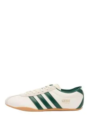Adidas Tokyo Low-top Sneakers - Off White/green/gold Metallic