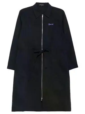 SPORT B. BY AGNÈS B. Seersucker Shirt Dress - Blue