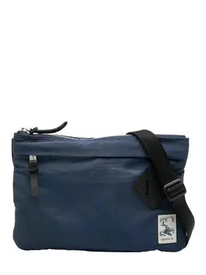 AGNÈS B. Canvas Messenger Bag - Blue