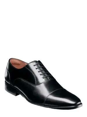 Florsheim Sorrello Cap Toe Balmoral Oxford - Black