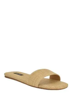 Nine West Nine West Lolipop Slide Sandal Light Natural