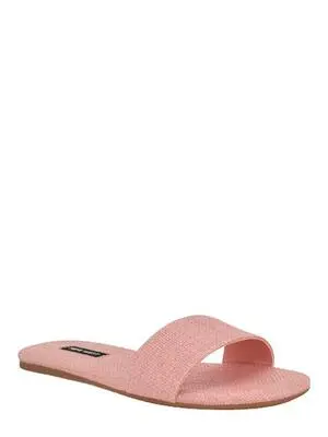 Nine West Nine West Lolipop Slide Sandal Light Pink