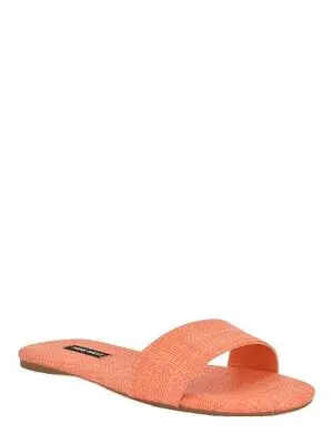 Nine West Lolipop Slide Sandal - Orange