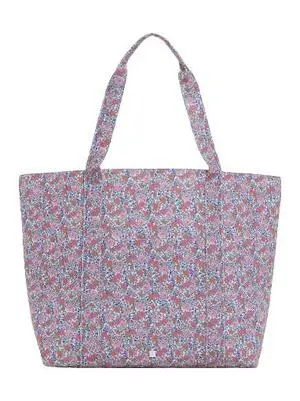 TRVL DESIGN Garden Floral Jumbo Tote - Pink