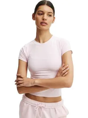 Cotton:on Active Ultra Soft Fitted T-shirt - Cherry Dream