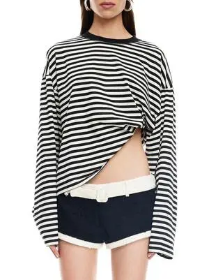 LIONESS LIONESS Bloom Stripe Top