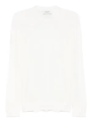 LANEUS Crew Neck T-shirt - White