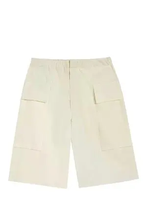 JIL SANDER Cotton Shorts - White