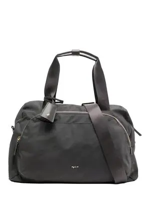 AGNÈS B. Round-shape Holdall - Grey
