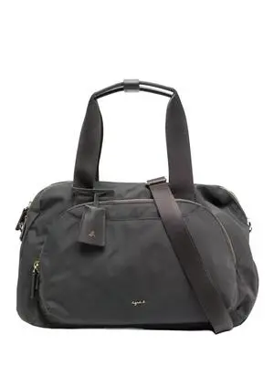 AGNÈS B. Round-shape Holdall - Grey