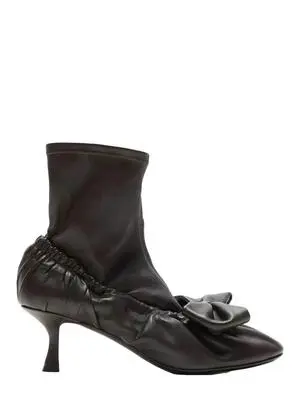 Acne Studios Leather Ankle Boots - Brown