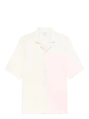 Sunspel Towelling Camp-collar Shirt - Neutrals