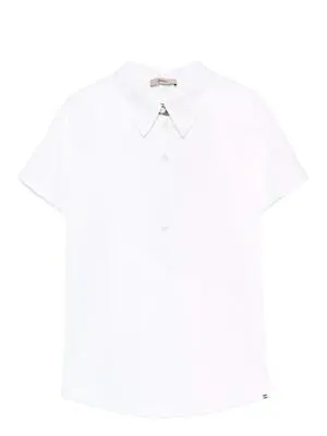 Herno Cotton Polo Top - White