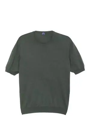 Fedeli Fine-knit T-shirt - Green
