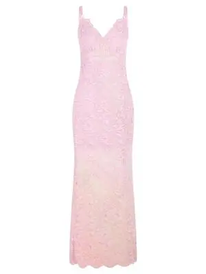 Rabanne Lace Dress - Pink