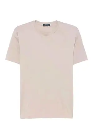 Herno Lightweight-jersey T-shirt - Neutrals