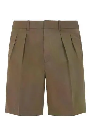 TOM FORD Poplin Tailored Shorts - Brown