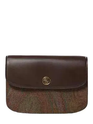 Etro Paisley Print Cross Body Bag - Brown
