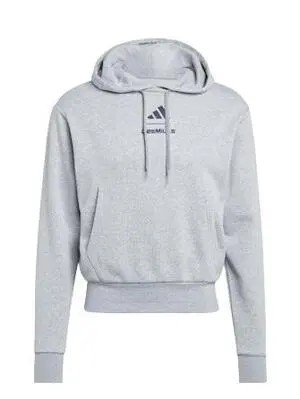 Adidas Graphic Hoodie - Medium Grey Heather