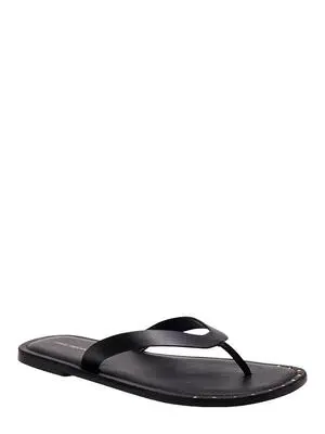Free People Sona Thong Sandals Black