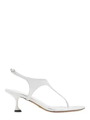 Proenza Schouler 60mm Tee Thong Sandals - White