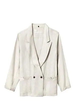 TOMBOLO Easy-going Jacket Sand Linen