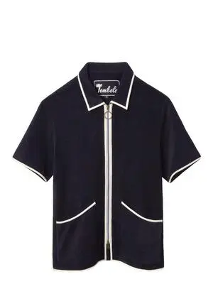 TOMBOLO Standard Issue Cabana Shirt - Midnight Blue