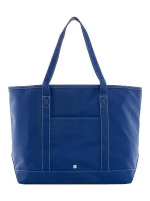 TRVL DESIGN Bell Coated Canvas Maxi Tote - Blue