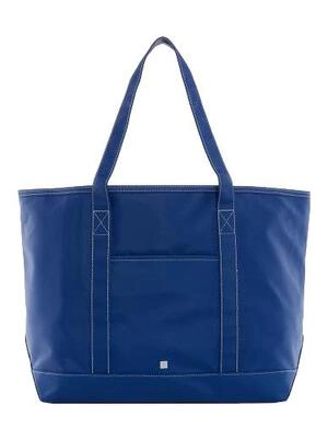 TRVL DESIGN Bell Coated Canvas Maxi Tote - Blue
