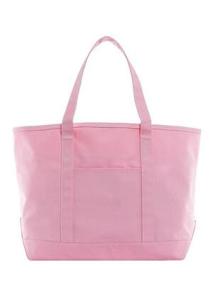 TRVL DESIGN TRVL Design Peony Printed Coated Canvas Maxi Tote Pink
