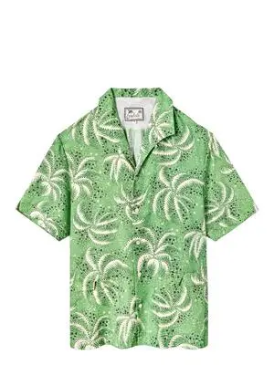 TOMBOLO Printed Shirt Green