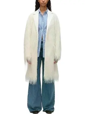 3.1 Phillip Lim Fringe Tailored Coat - Neutrals