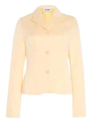 ALFIE Cotton Twill Alma Jacket - Yellow