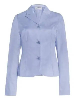 ALFIE Alma Cotton Twill Jacket - Blue