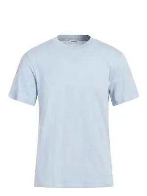 Sandro Man T-shirt Yellow Size Xs Cotton Blue