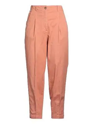 Peserico Tapered Twill Pants - Orange