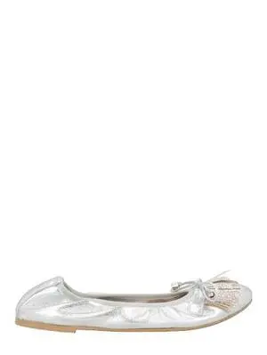 DIVINE FOLLIE Ballet Flats - Silver