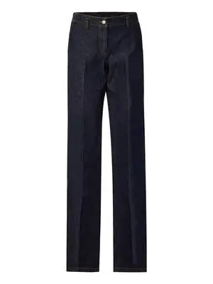 Dries Van Noten Low-rise Slim-leg Jeans - Blue