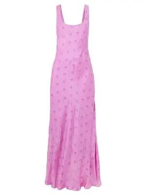 Alix Of Bohemia Adele Printed Midi Dress - Pink