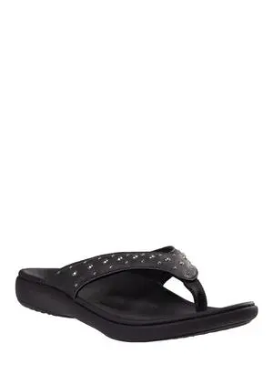 REVITALIGN Yumi Fresca Flip Flop - Black