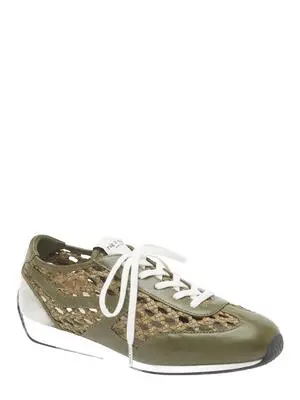 Rag & Bone Retro Runner Slim Sneaker - Loden Woven