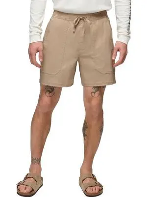Prana Stretch Zion™ Relaxed Fit Shorts - Sandbar